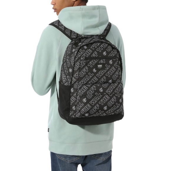 Vans | Bags | Vans Startle Backpack Unisex Black Laptop Bag Vna4mphzxh ...